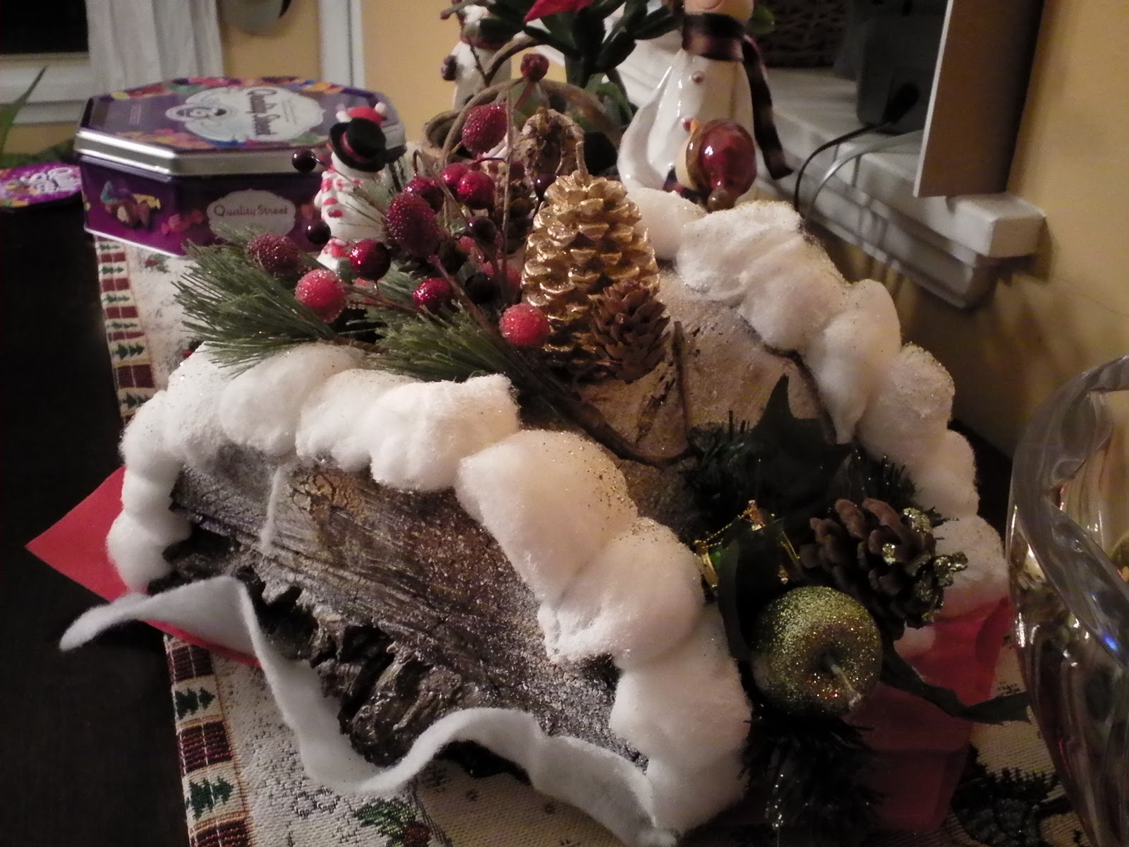 DIY - Yule Log - SavvyMom