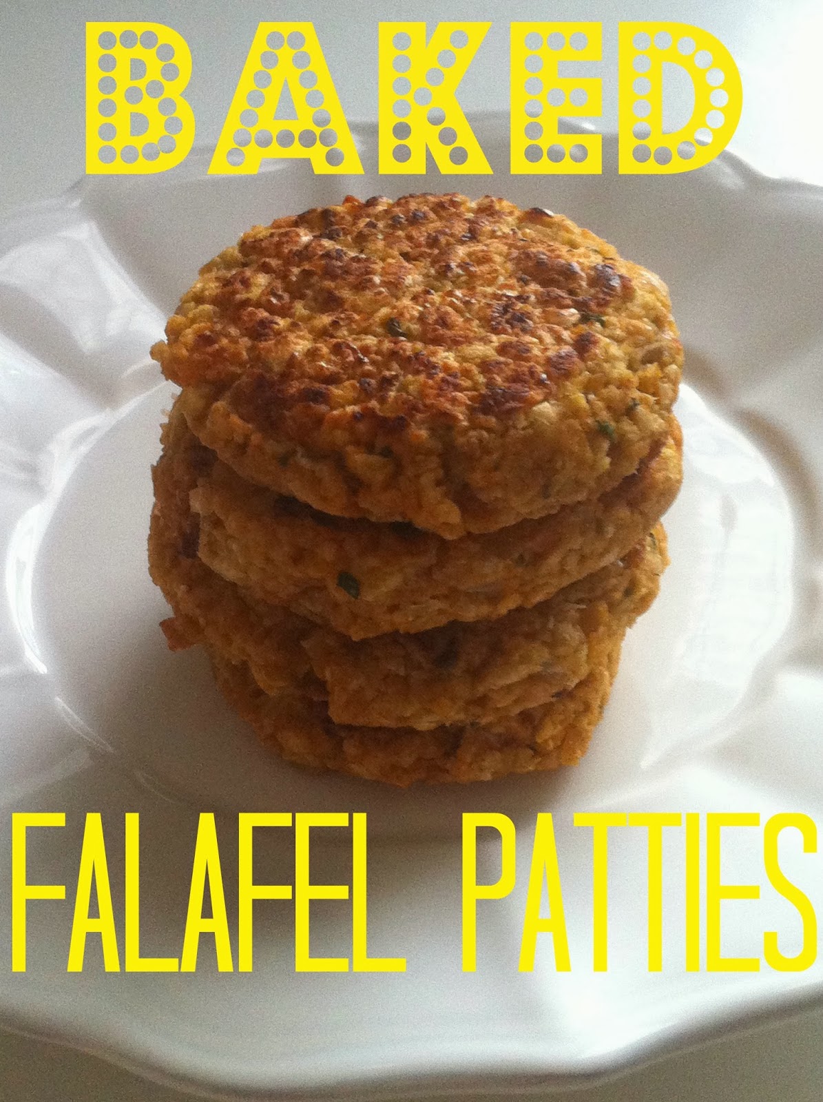 Baked Falafel Patties - SavvyMom