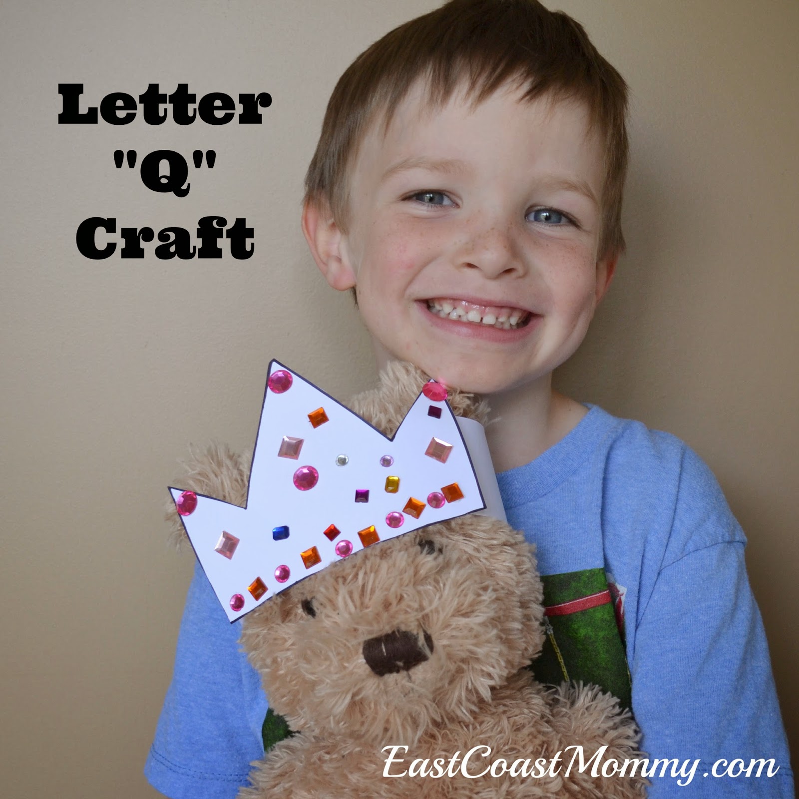 Alphabet Craft - Letter Q - SavvyMom