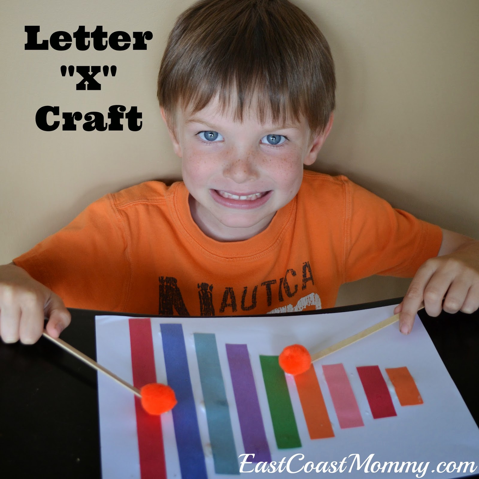 Alphabet Crafts - Letter X - SavvyMom