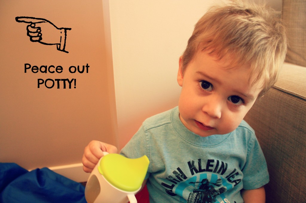 Peace Out POTTY! - SavvyMom