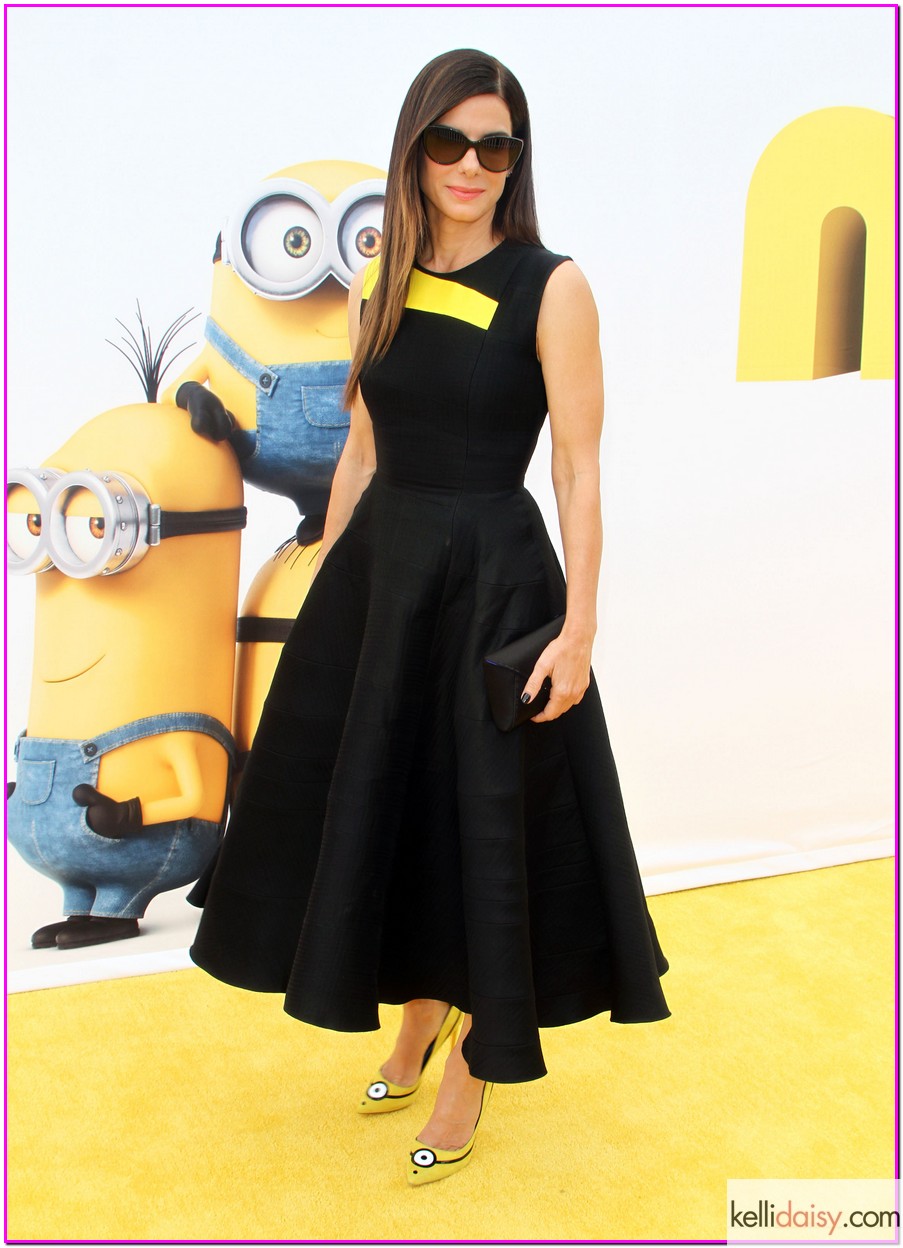 Sandra Bullock’s Minion Shoes re Everything - SavvyMom