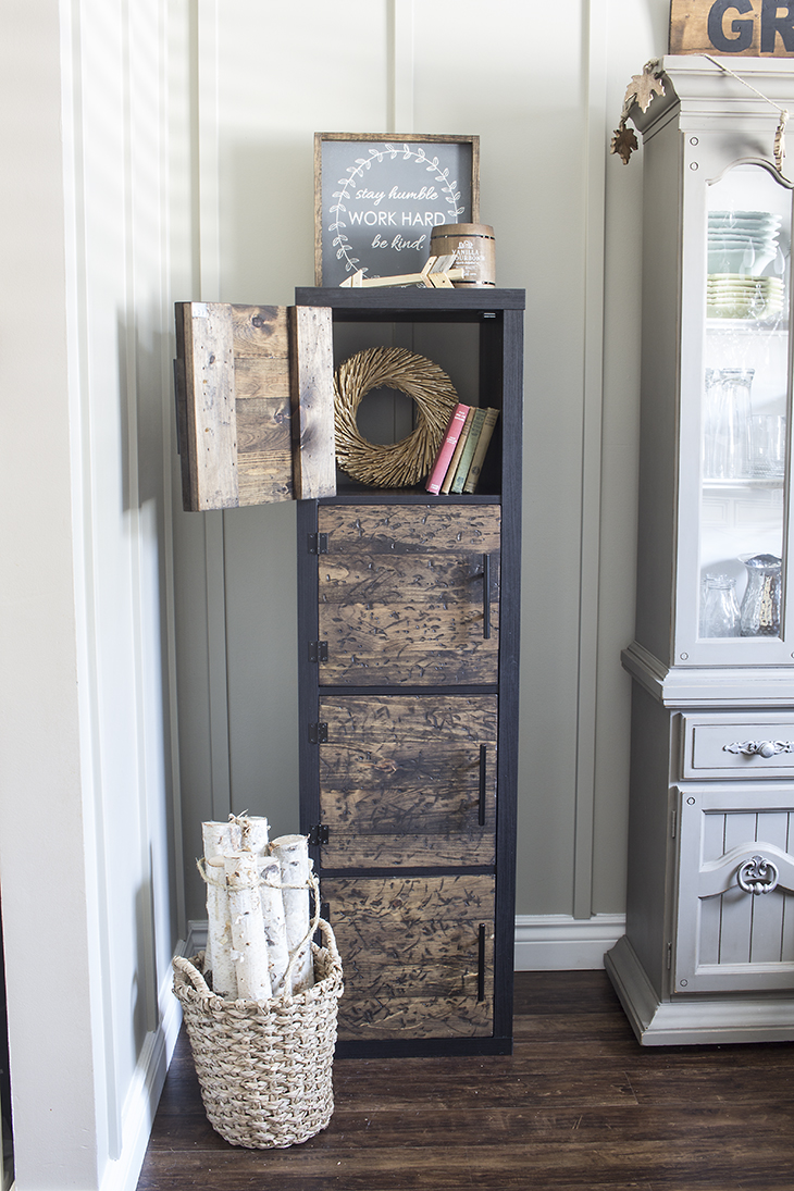 Ikea Hack: DIY Rustic Cube Shelves - SavvyMom