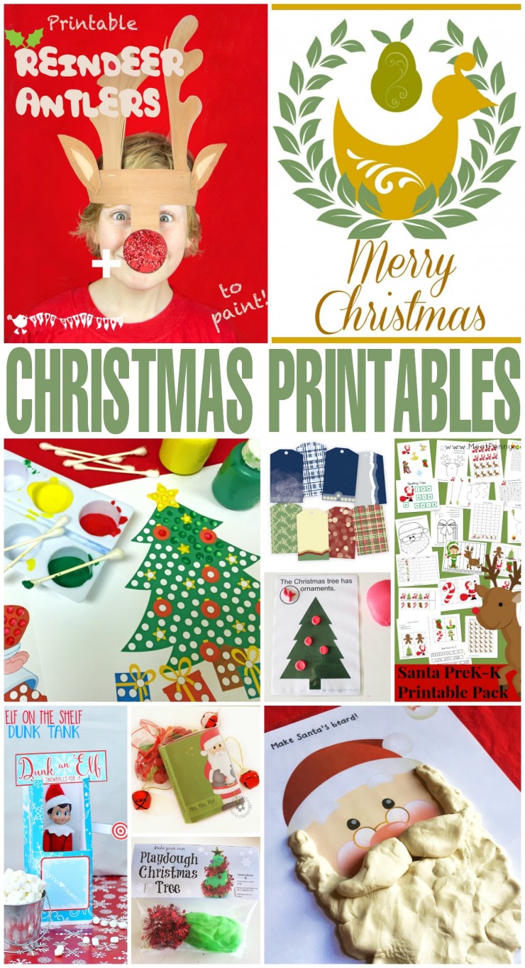 101+ Free Christmas Printables - SavvyMom