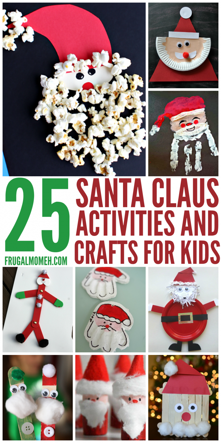 Santa Claus Crafts & Activities for Kids - SavvyMom
