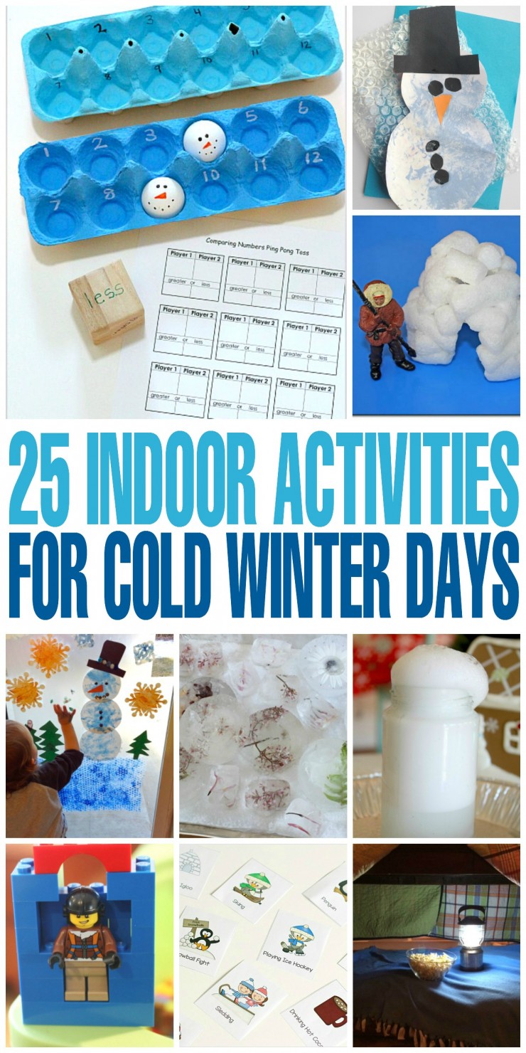25 Indoor Activities for Cold Winter Days - SavvyMom