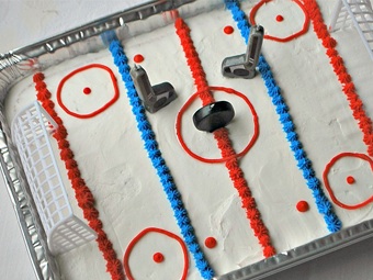 Ice Rink Birthday Cake - SavvyMom