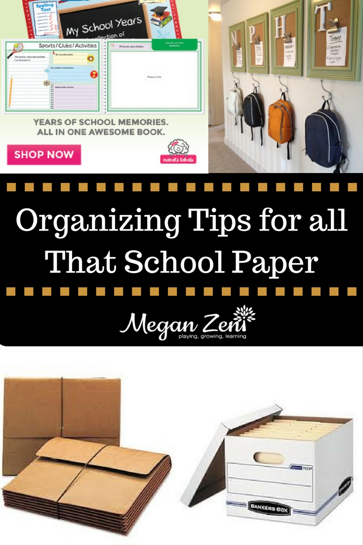 Organizing Tips for All That School Paper - SavvyMom