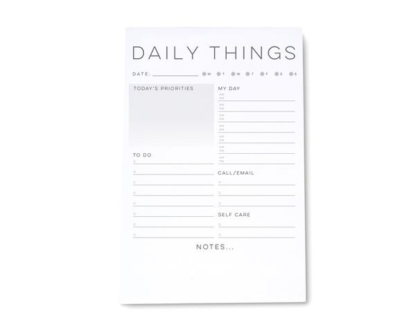 Daily Things Note Pad | $35